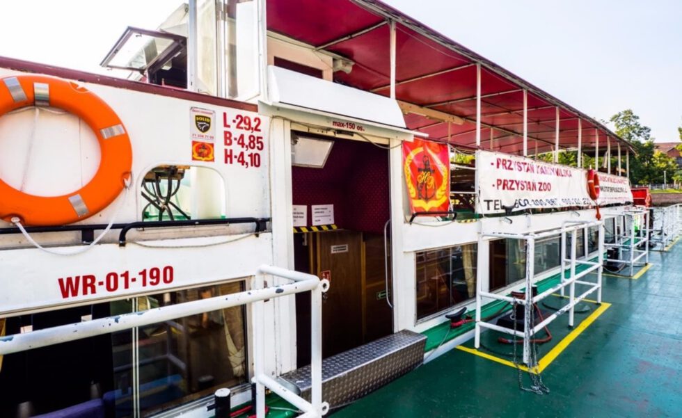 Rejs statkiem Wrocław / Wrocław City Tour / Statki Wrocław